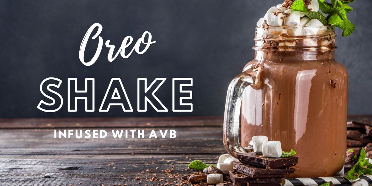 The Classic Treat: Oreo Shake Infused with AVB– TheHippiePipe.com